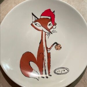 kate spade | Dining | Kate Spade New York 4pc Set Festive Foxes ...